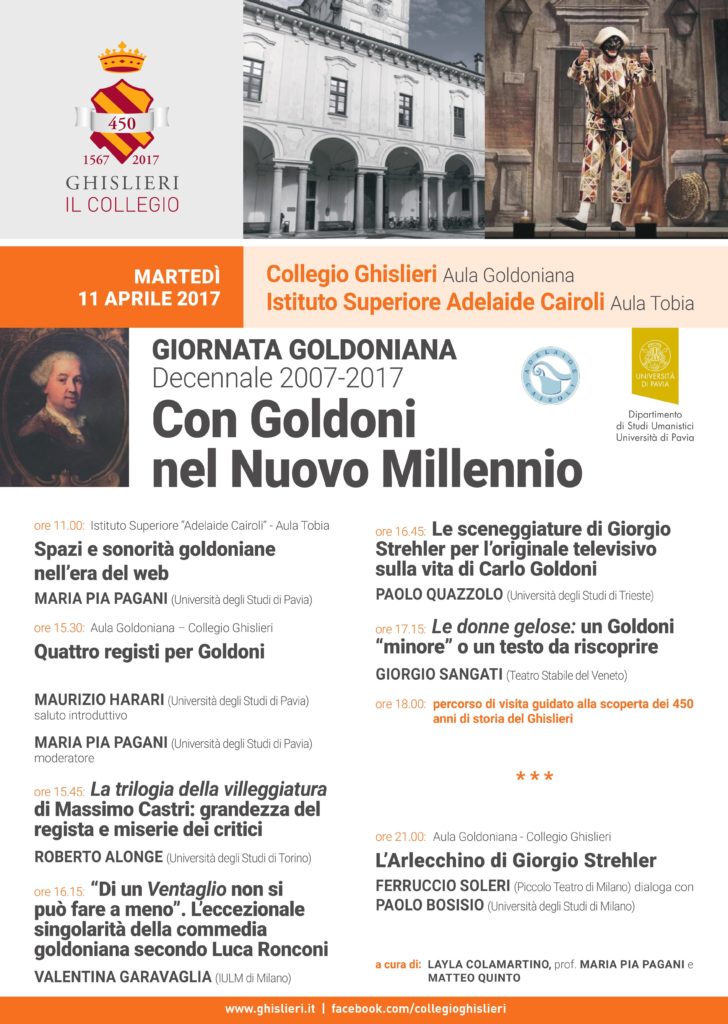 “Goldoni Day” in Pavia - The Theatre Times